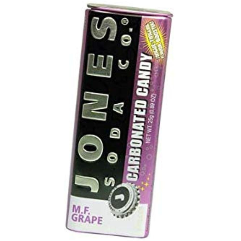 Jones Soda Carbonated Candy - M.F. Grape - RetroFestive.ca