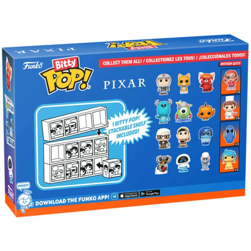 Bitty Pop!: Pixar 4-Figure Pack - Random Style - RetroFestive.ca