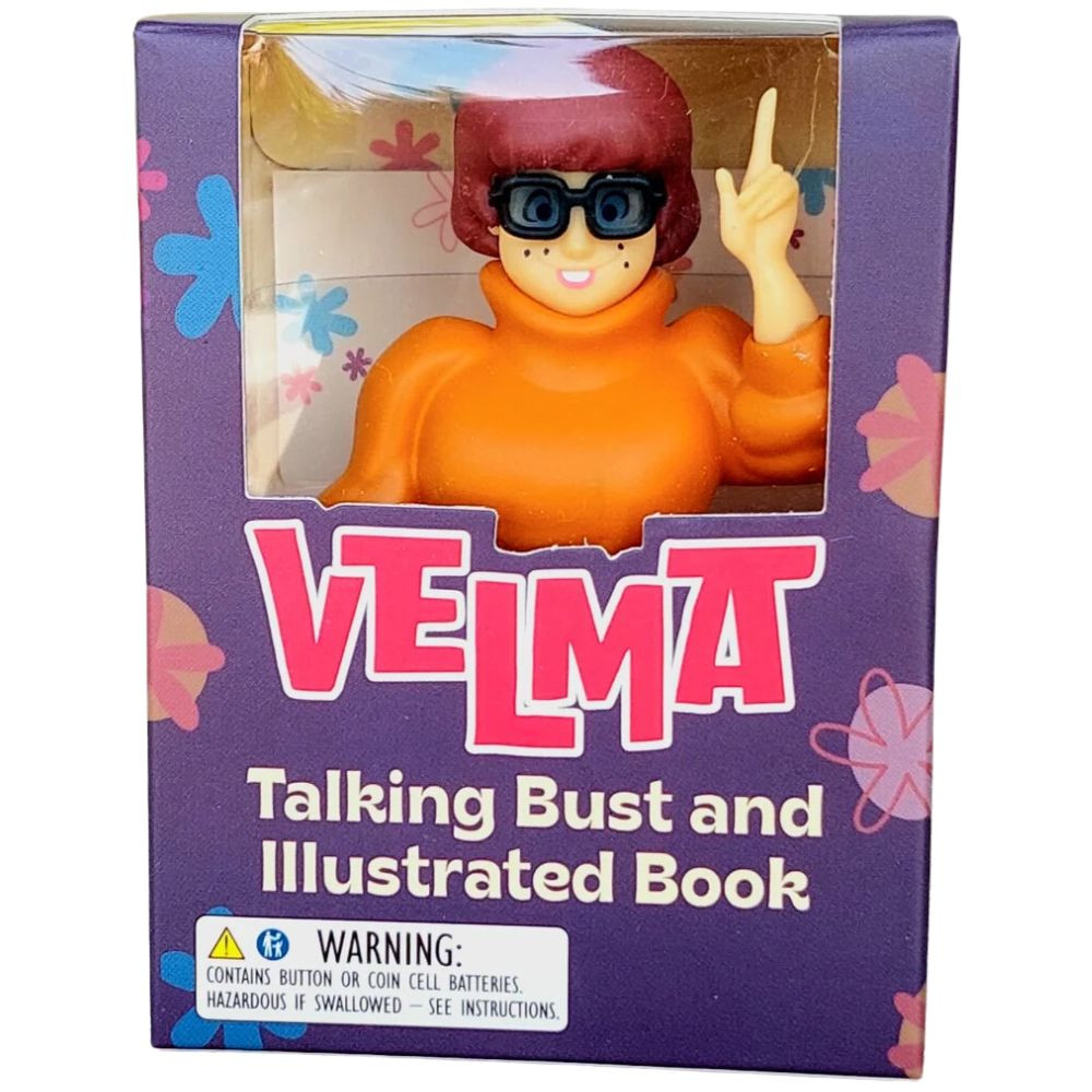 Velma Talking Bust and Illustrated Book Mini Kit - RetroFestive.ca
