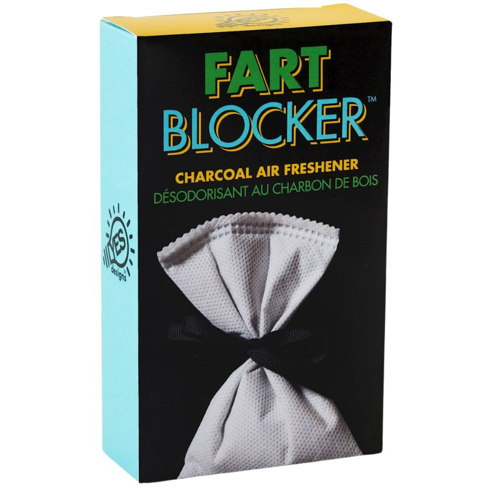 Fart Blocker Charcoal Air Freshener - RetroFestive.ca