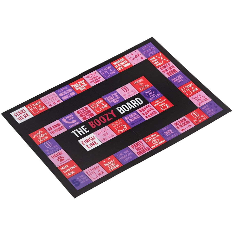 Boozy Board Game - RetroFestive.ca