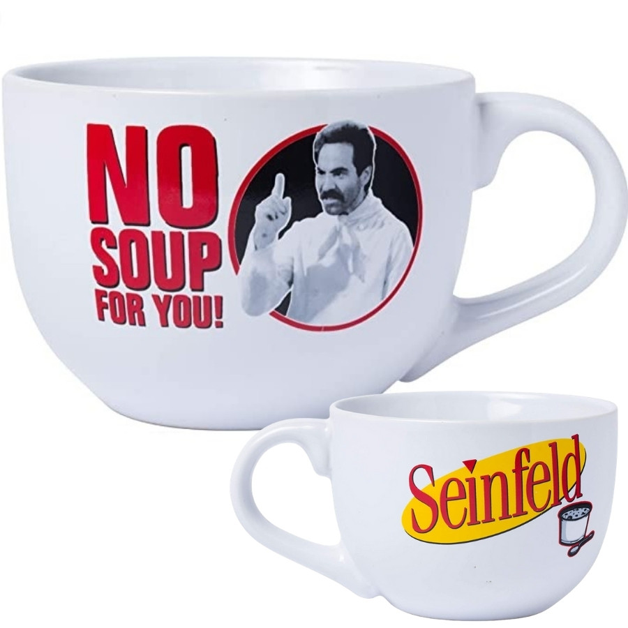 Soupnazi Quotes Seinfeld No Soup For You 24oz Ceramic Soup Mug