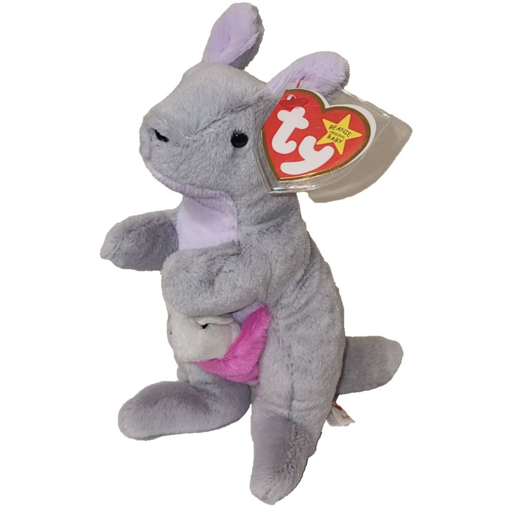 Kayla the Kangaroo - Retro Beanie Babies by Ty - RetroFestive.ca