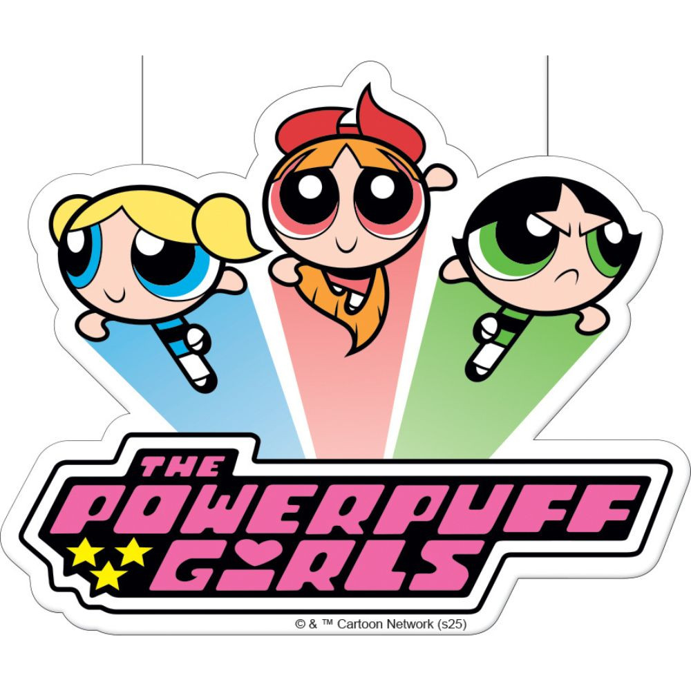 Powerpuff Girls Die Cut Sticker - RetroFestive.ca
