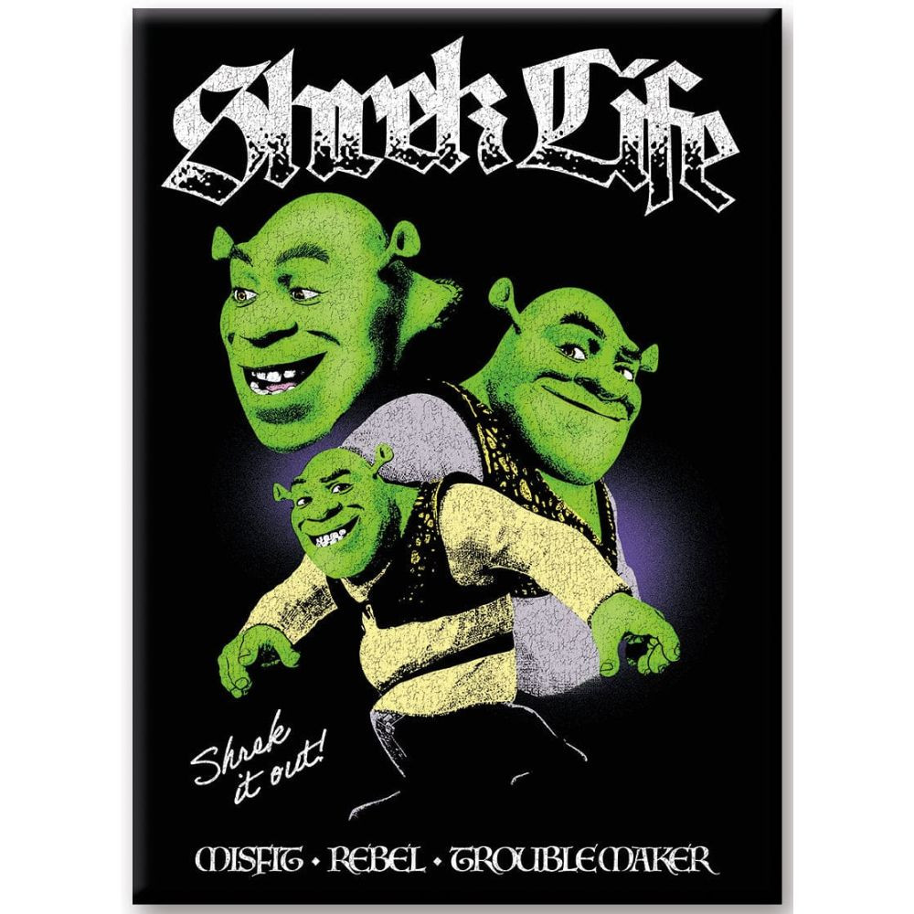 Shrek Life Fridge Magnet - RetroFestive.ca