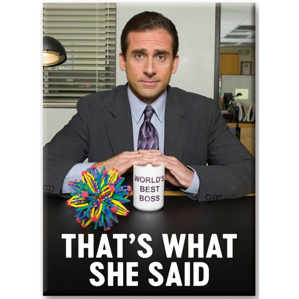 The Office - Michael Scott Flat Fridge Magnet - RetroFestive.ca