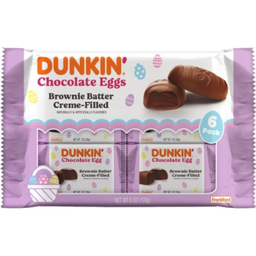 Dunkin' Chocolate Eggs Brownie Batter Creme-Filled - RetroFestive.ca