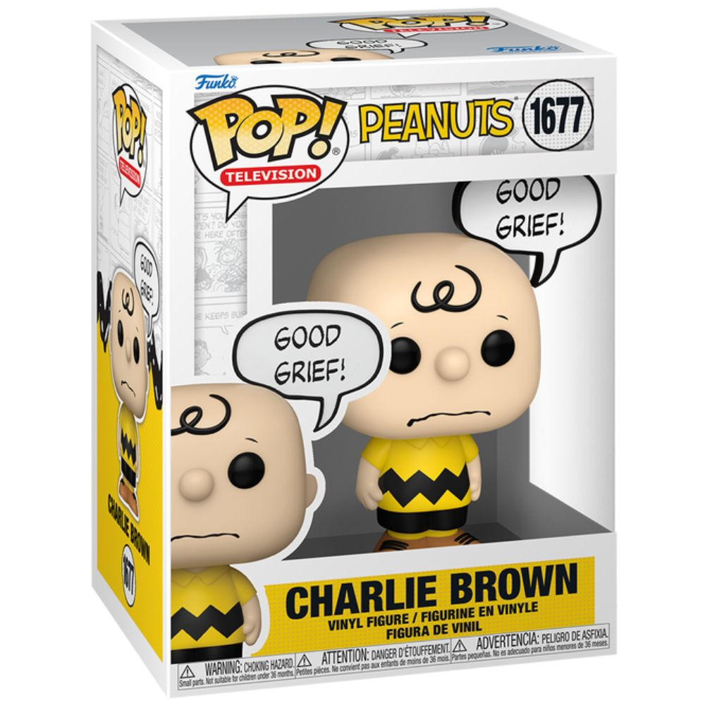 Pop! Animation: Peanuts - Charlie Brown (Good Grief!) - RetroFestive.ca