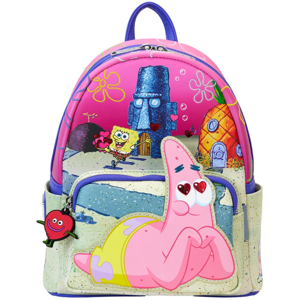 SpongeBob SquarePants & Patrick Star Hearts Mini Backpack by Loungefly ...