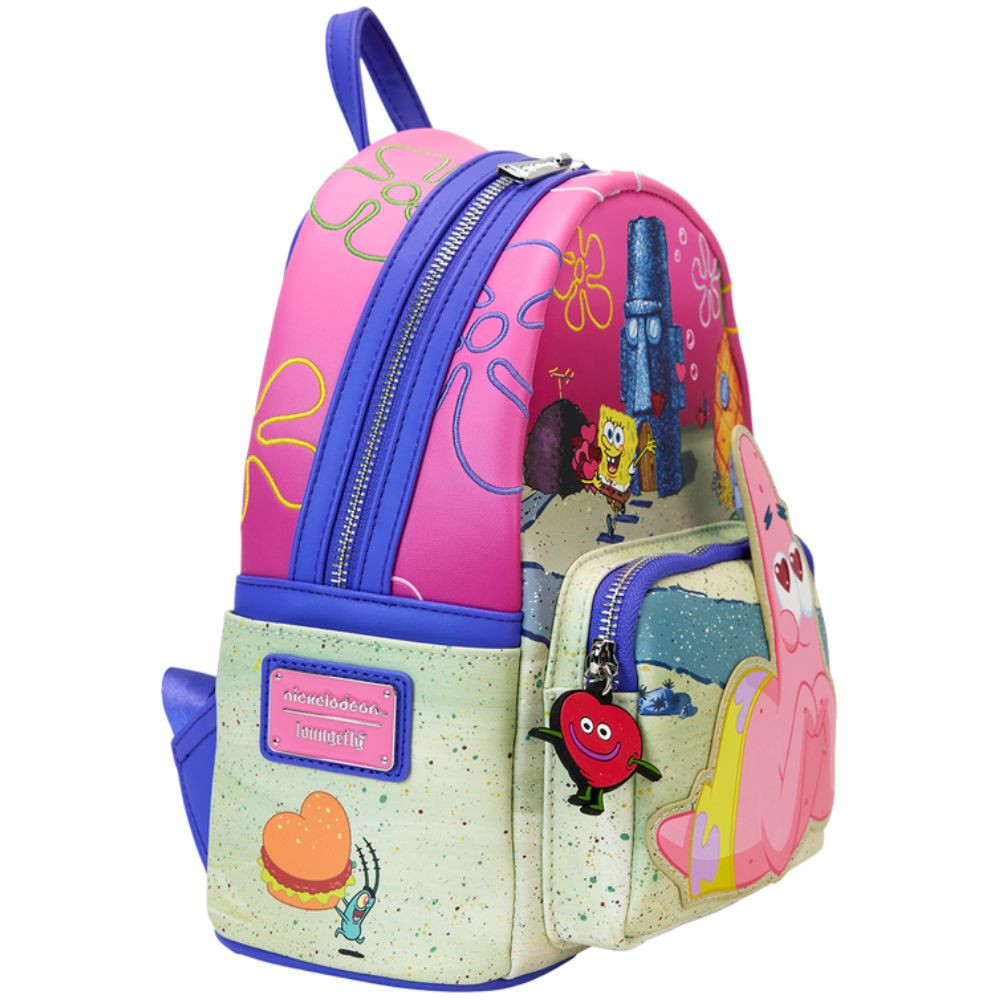 SpongeBob SquarePants & Patrick Star Hearts Mini Backpack by Loungefly ...
