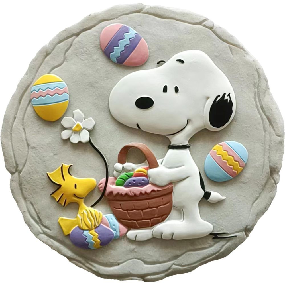 Snoopy Easter Stepping Stone - RetroFestive.ca