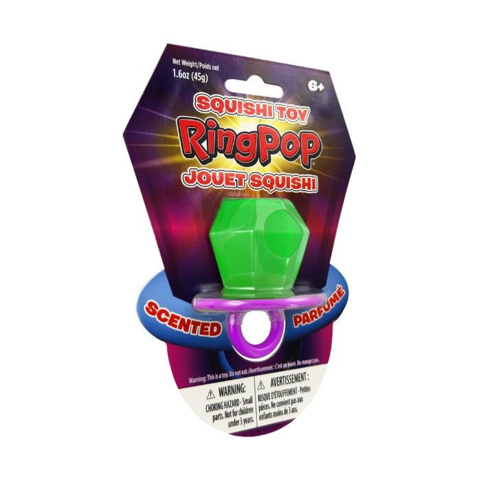 Ring Pop Scented Squishy Toy - RetroFestive.ca