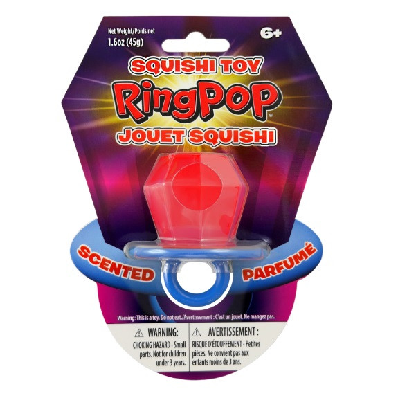 Ring Pop Scented Squishy Toy - RetroFestive.ca