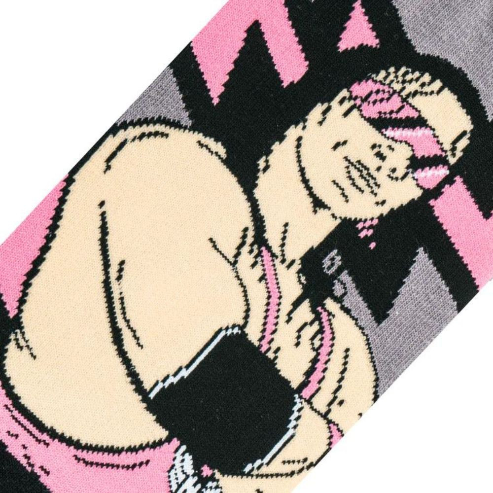 Bret Hart Vs Shawn Michaels Socks by Odd Sox - RetroFestive.ca