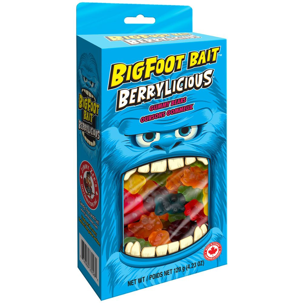 Bigfoot Bait Berrylicious Gummy Bear Mix - RetroFestive.ca