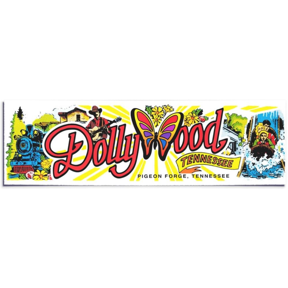 Dollywood Bumper Sticker - RetroFestive.ca