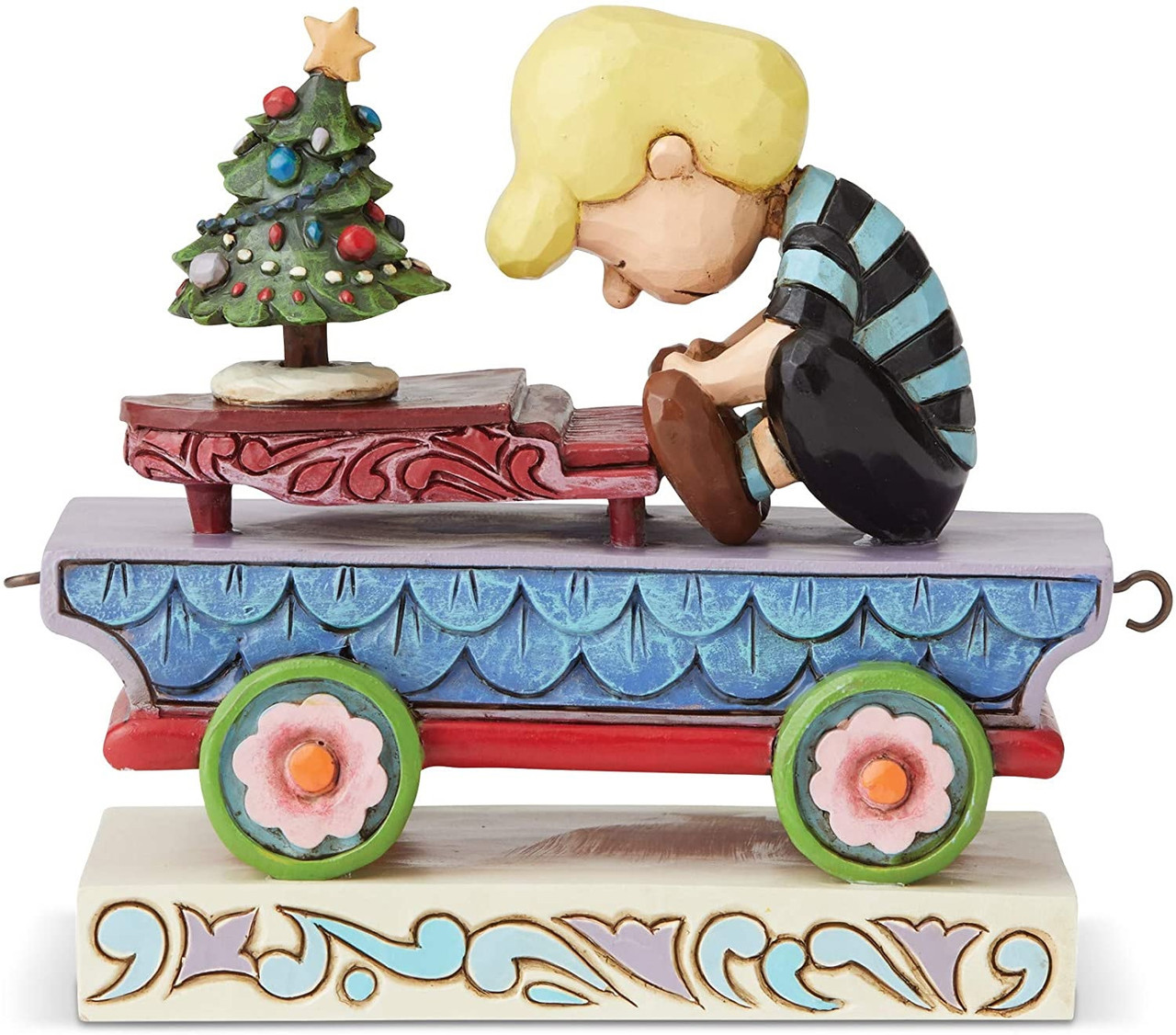Peanuts Christmas Train by Jim Shore - Complete Set of 9 - RetroFestive.ca