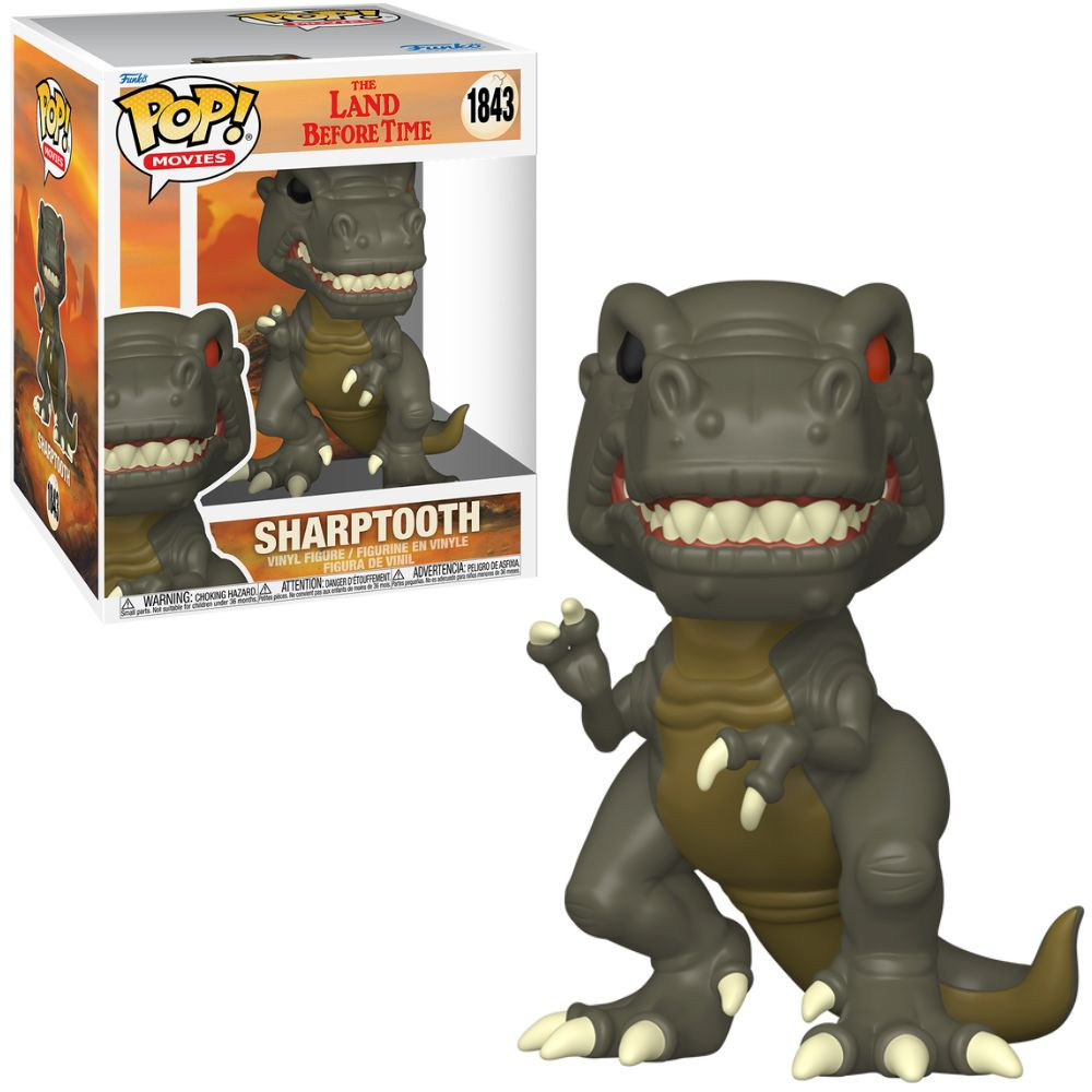 Pop! Movies: The Land Before Time - Sharptooth 6-Inch - RetroFestive.ca