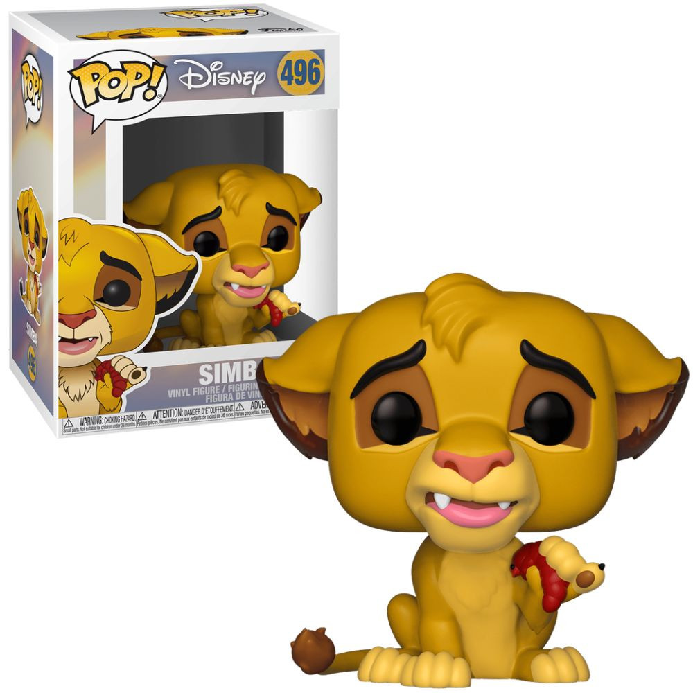 Pop! Disney: Lion King - Simba With Grub - RetroFestive.ca
