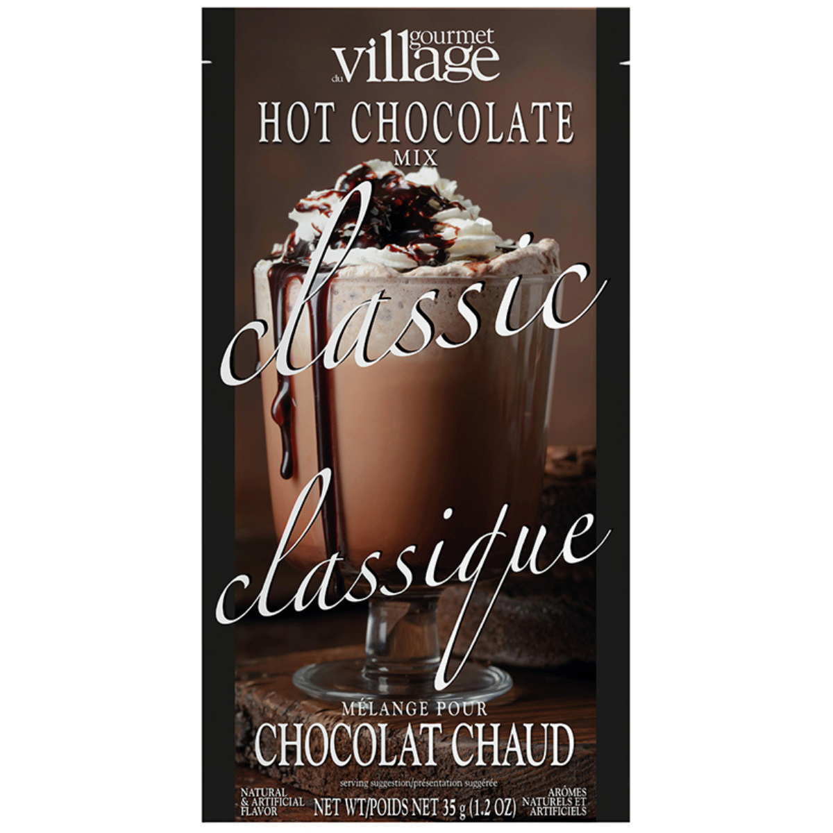 Classic Double Truffle Hot Chocolate Packet - Gourmet Village