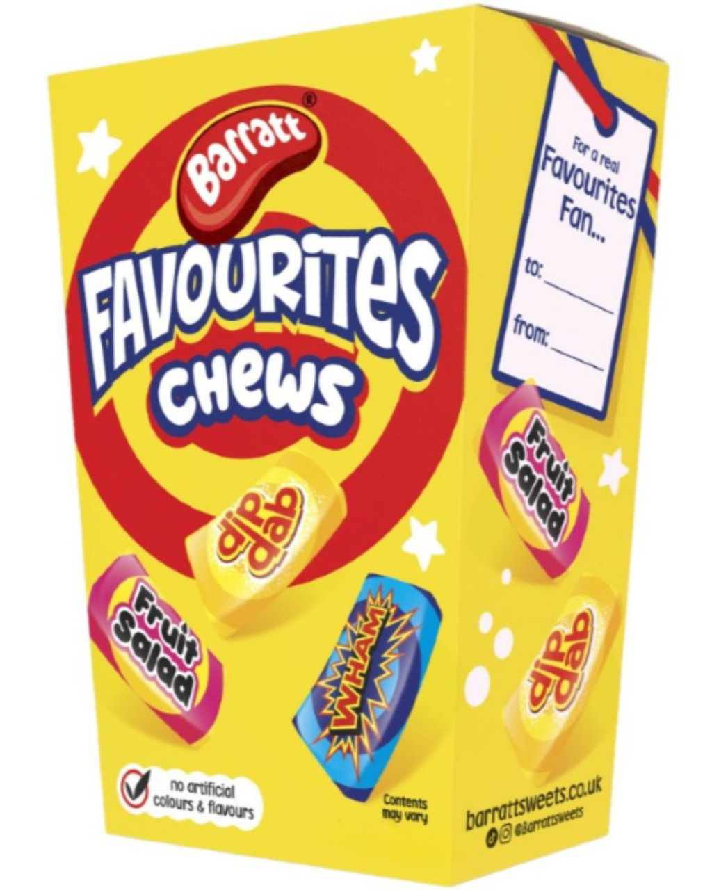 Barratt Favourites Chew Candy Carton 300g (UK Import) - RetroFestive.ca