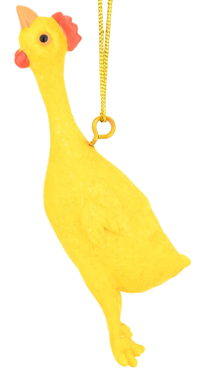 Rubber Chicken Ornament