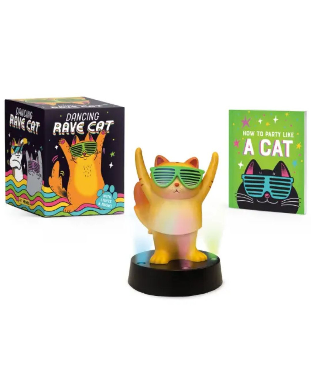 Dancing Rave Cat Mini Kit - RetroFestive.ca