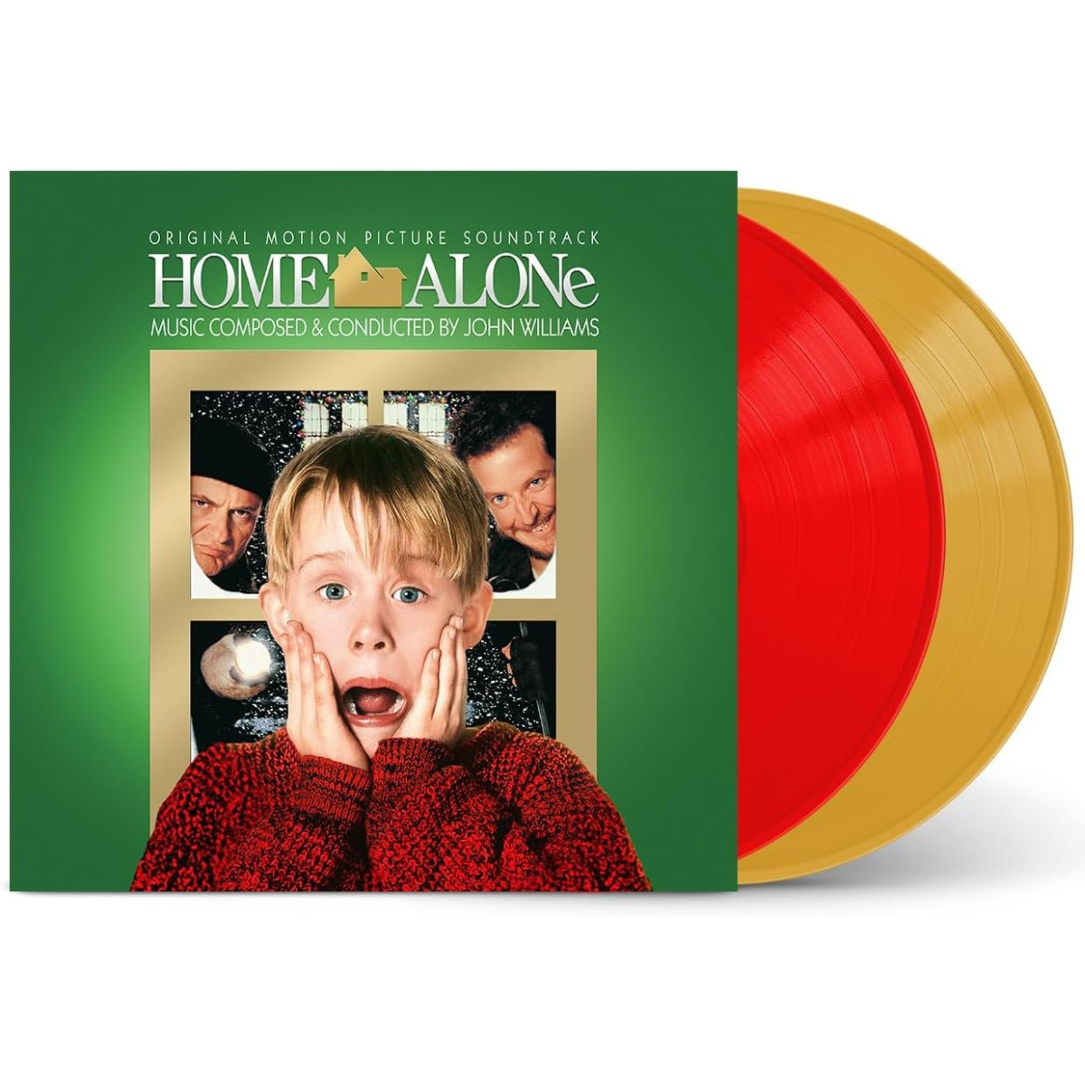 Home Alone Original Motion Picture Soundtrack 2LP (Red & Gold Vinyl ...
