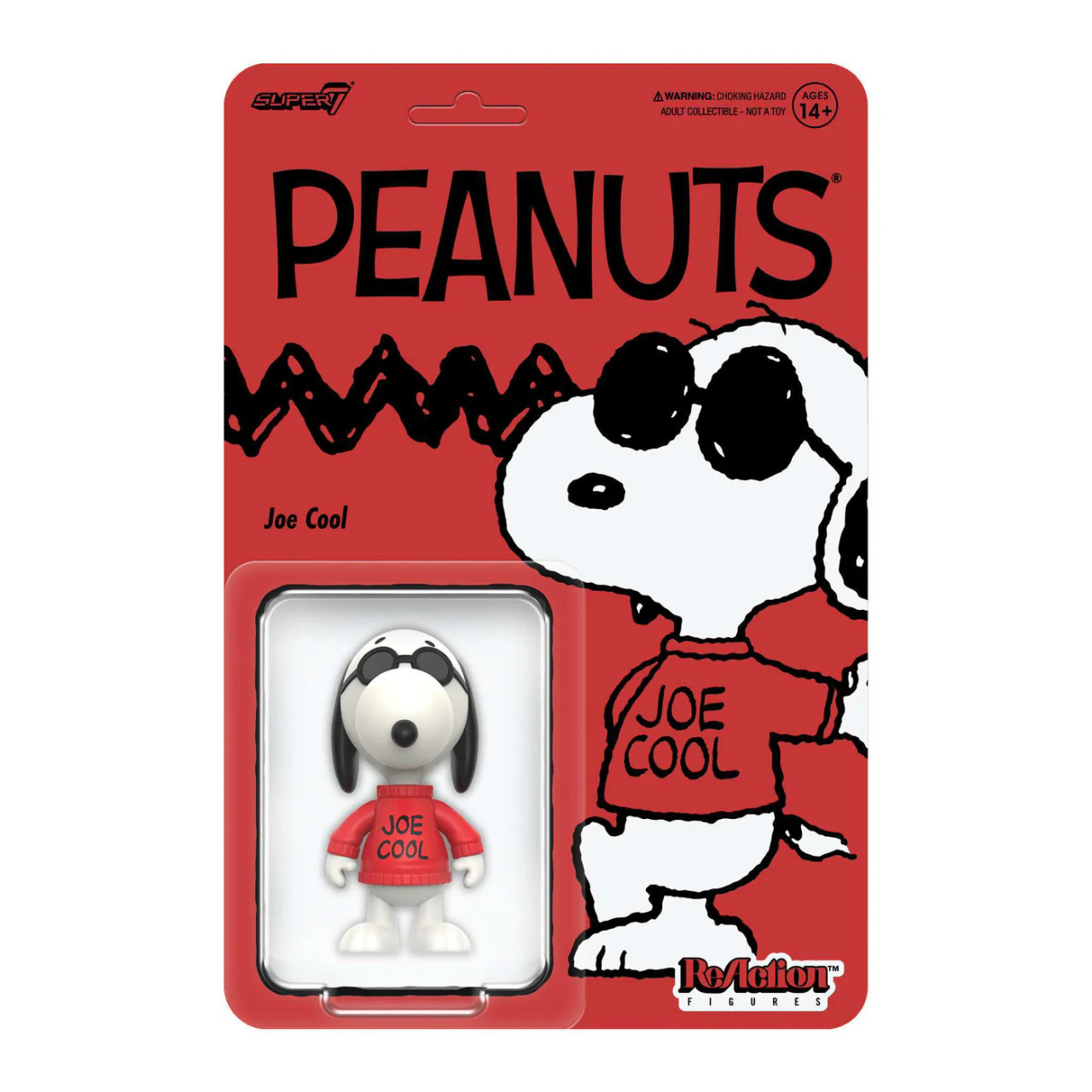 Peanuts Joe Cool 3.75" ReAction Figure Canada | RetroFestive.ca