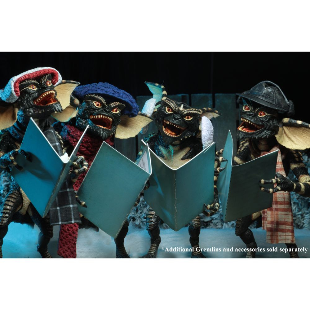 Gremlins 7" Christmas Carol Winter Scene 2 Pack Set 1 (Red Scarf ...