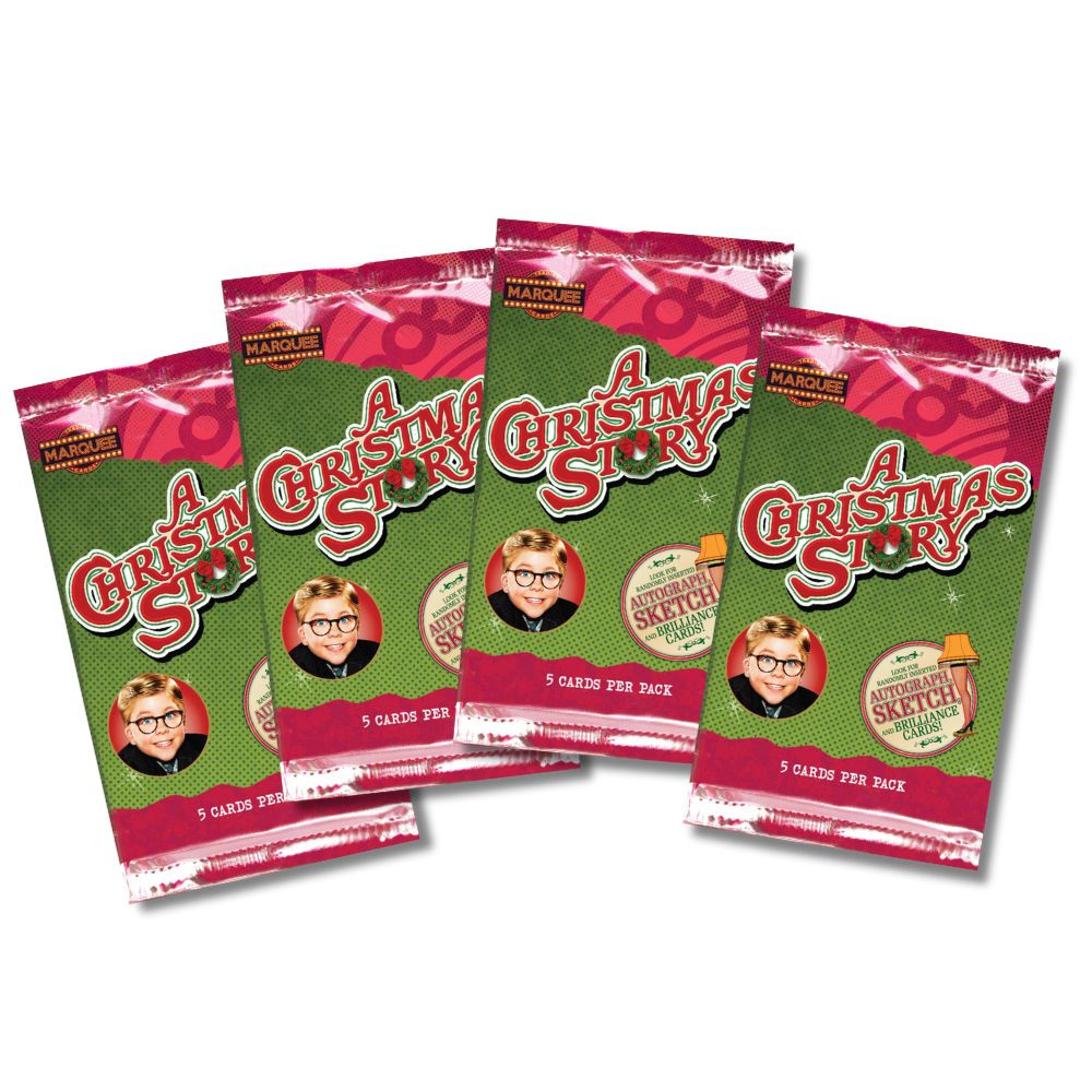 A Christmas Story: Marquee Trading Cards - Pack of 5 Cards ...
