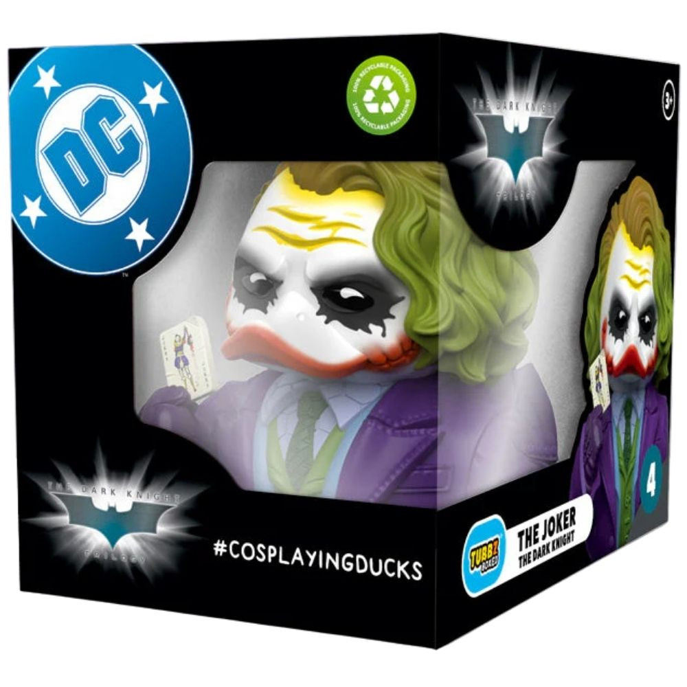 TUBBZ Batman The Dark Knight - The Joker Rubber Duck - RetroFestive.ca