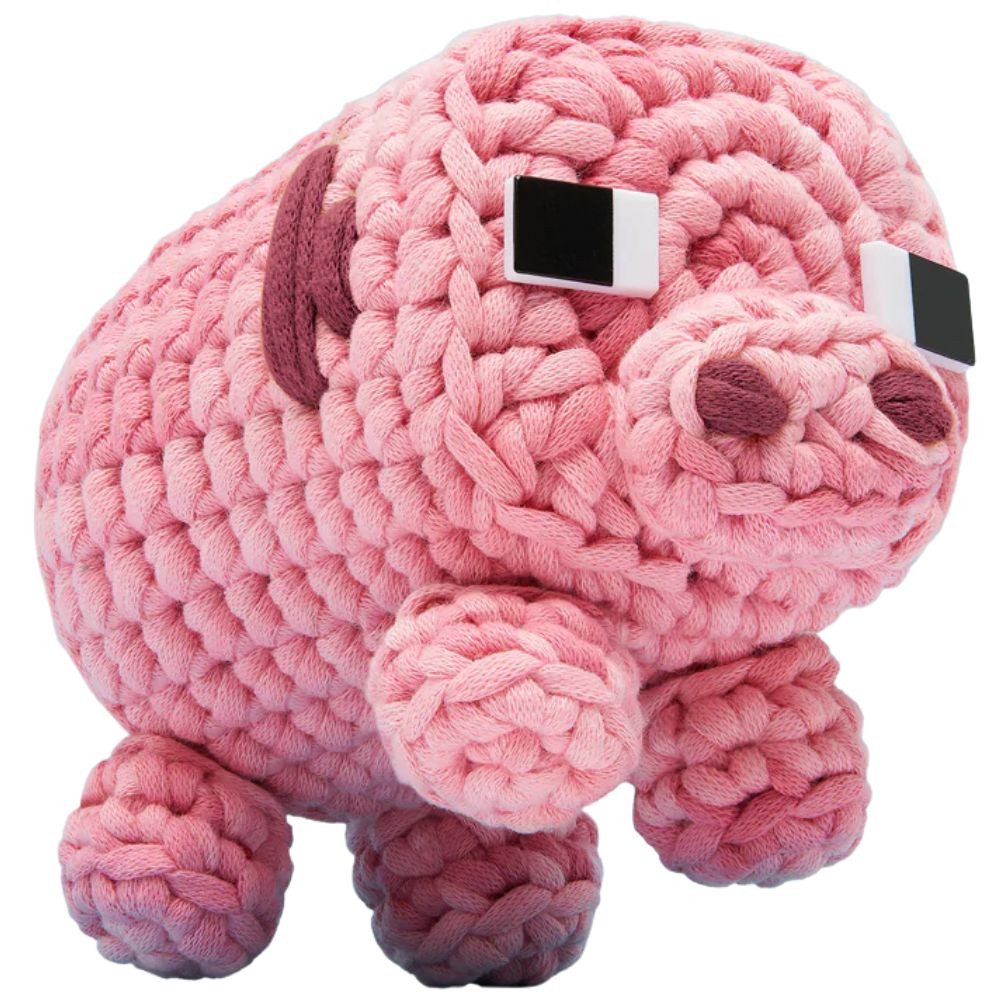 The Woobles: Minecraft - Beginner Crochet Kit (The Pig) - RetroFestive.ca