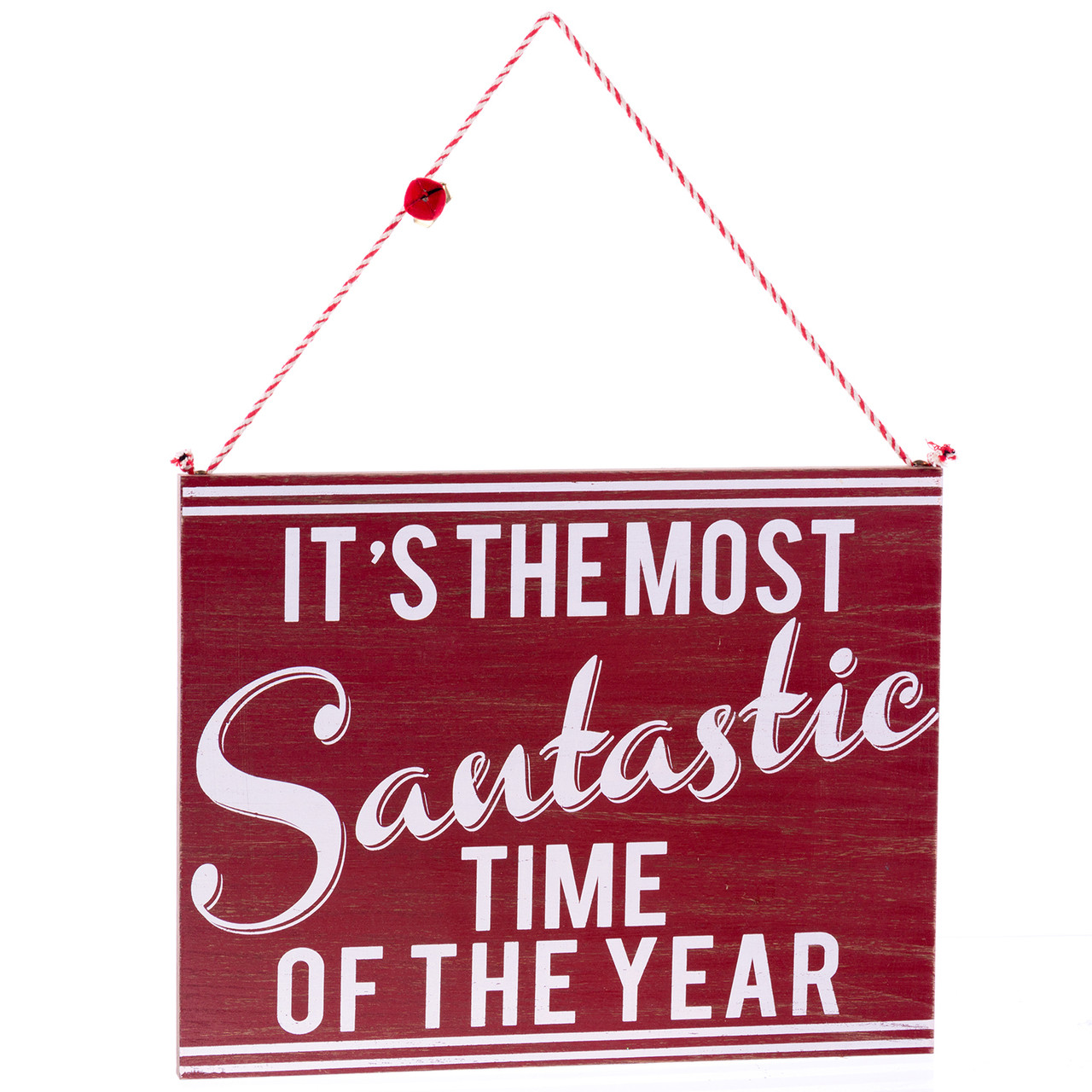 Most Santastic Time of the Year Wooden Sign - RetroFestive.ca