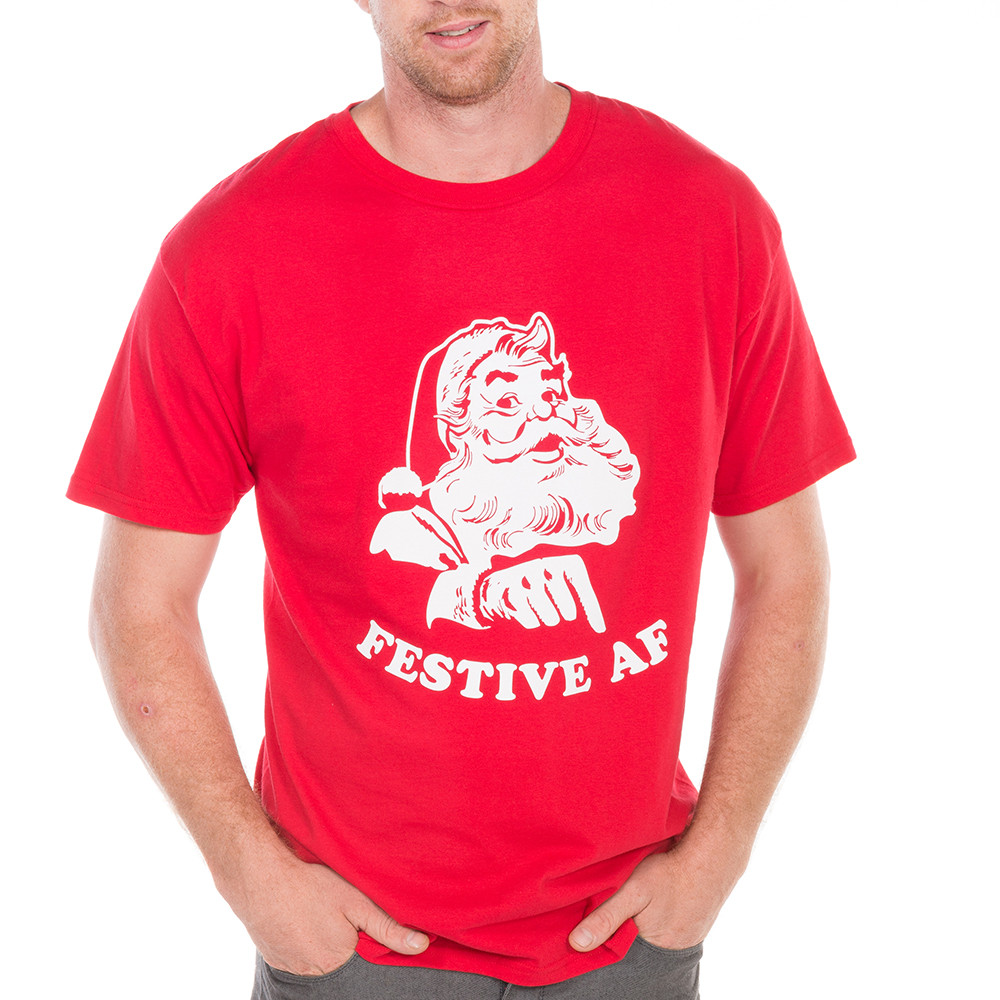 Festive AF T-Shirt - RetroFestive.ca
