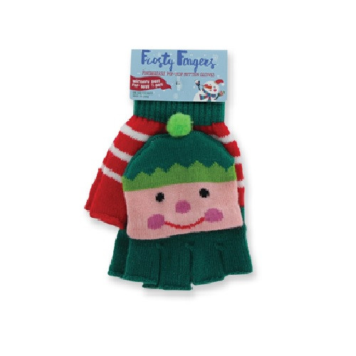 Fingerless Christmas Gloves - RetroFestive.ca