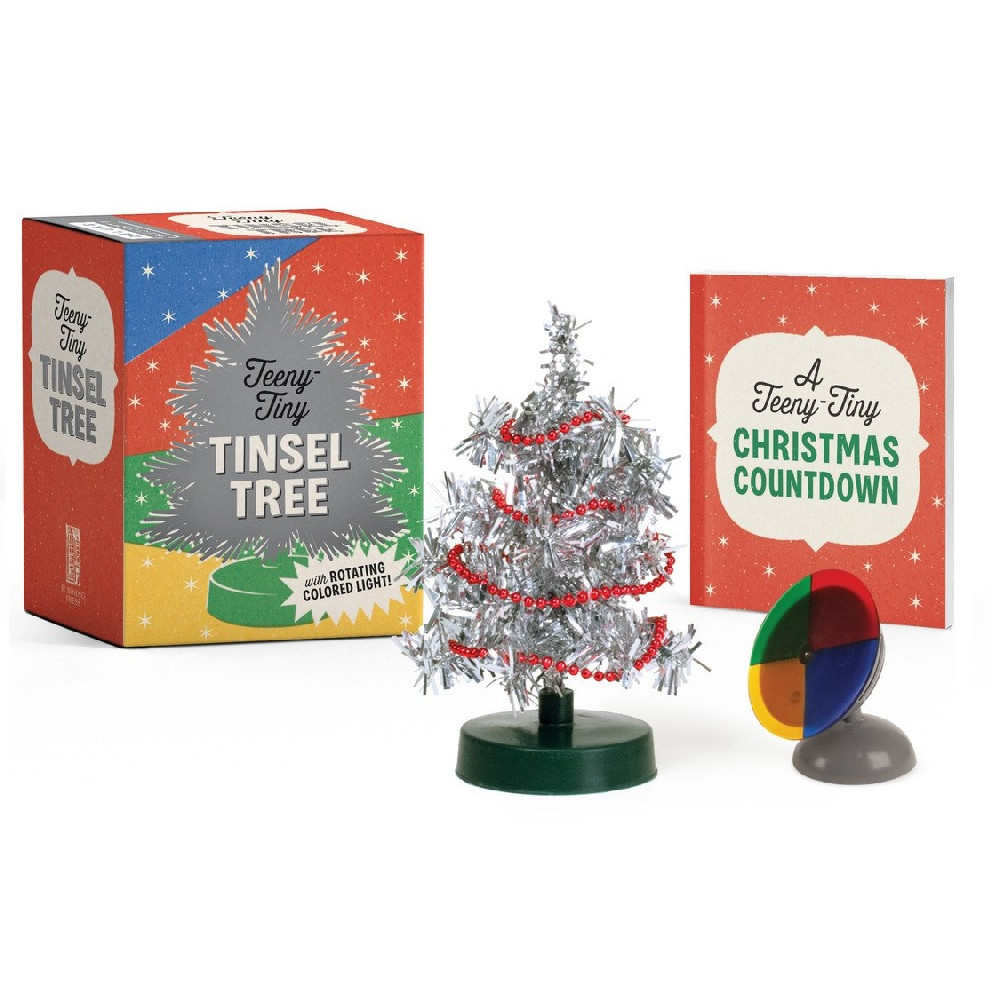 Teeny-Tiny Tinsel Tree Mini Kit with Colour Wheel - RetroFestive.ca