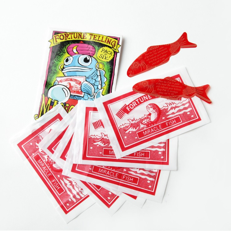 Fortune Telling Fish Pack of 6 - RetroFestive.ca
