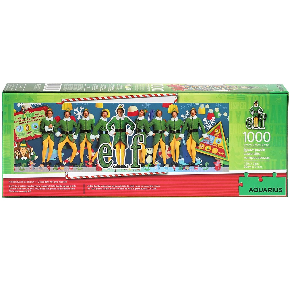 Elf The Movie 1000 Piece Three-Foot Long Puzzle - RetroFestive.ca