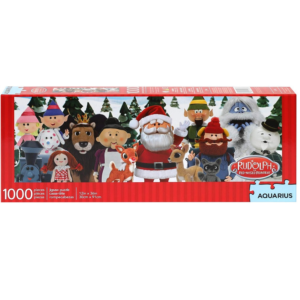 Rudolph The Red-Nosed Reindeer 1000 Piece Three-Foot Long Puzzle ...