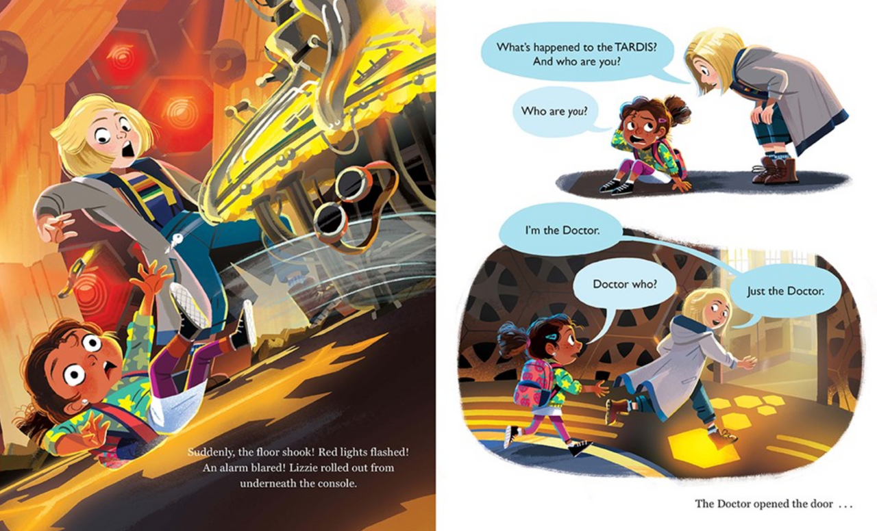 Doctor Who The Runaway TARDIS: Illustrated Storybook - RetroFestive.ca