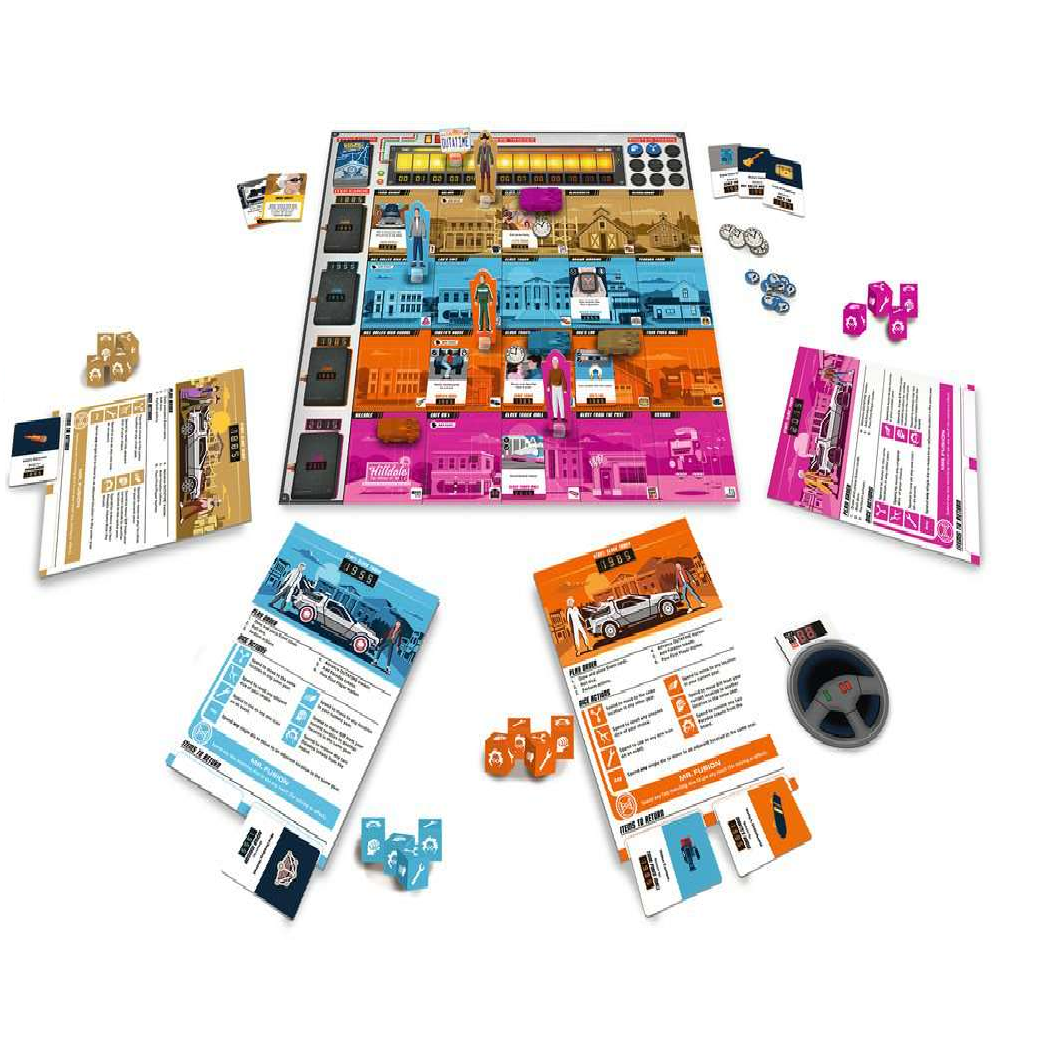 Back to the Future: Dice Through Time Board Game - RetroFestive.ca