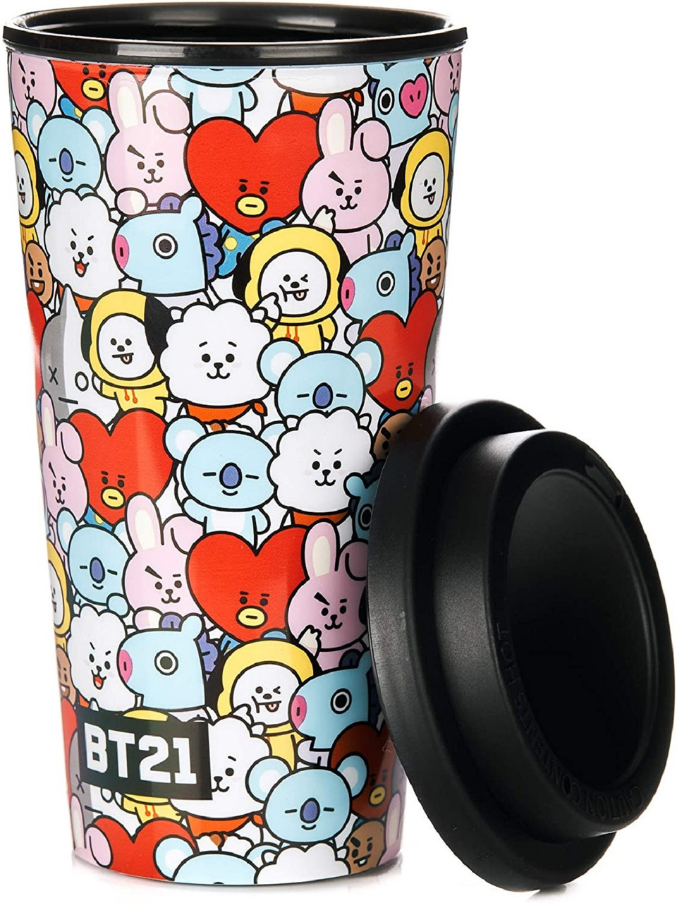 Line Friends BTS BT21 Gang 16 oz Travel Mug - RetroFestive.ca