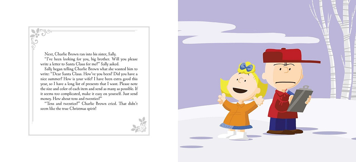 A Charlie Brown Christmas Deluxe Linen Cover Storybook - RetroFestive.ca