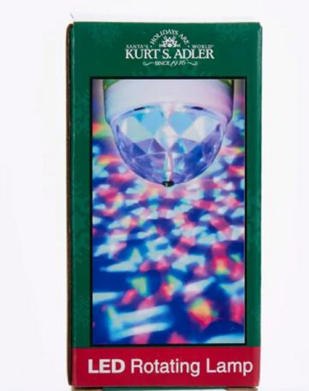 Multi Colour Rotating Disco LED Light - RetroFestive.ca