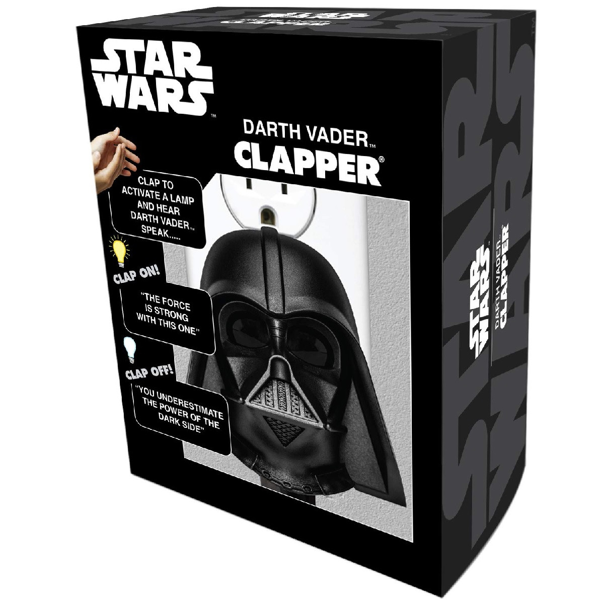 The Clapper: Talking Darth Vader Star Wars Light Switch - RetroFestive.ca