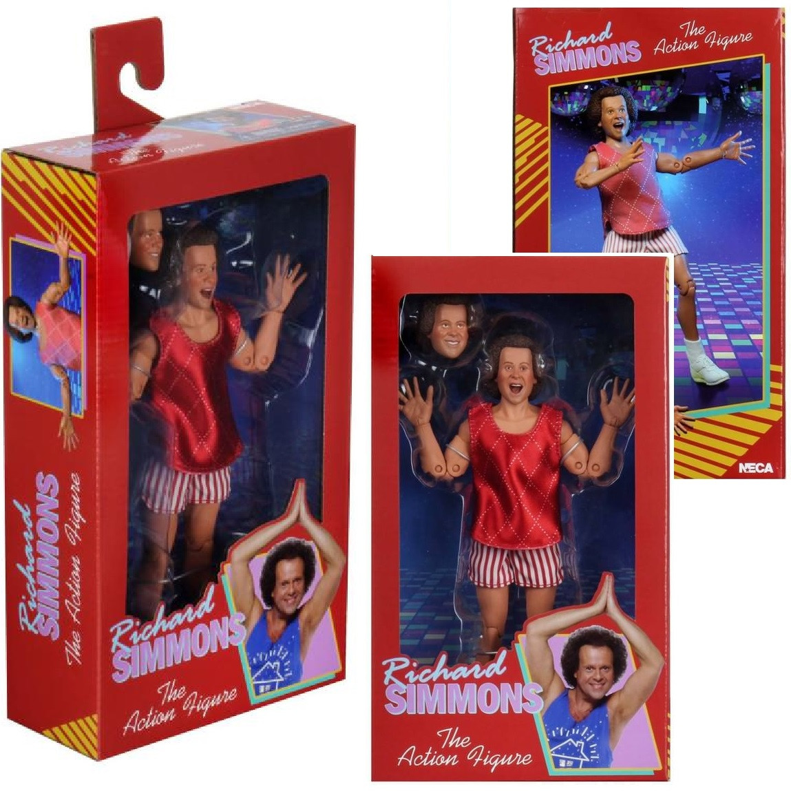 Retro Richard Simmons Action Figure by NECA | RetroFestive.ca