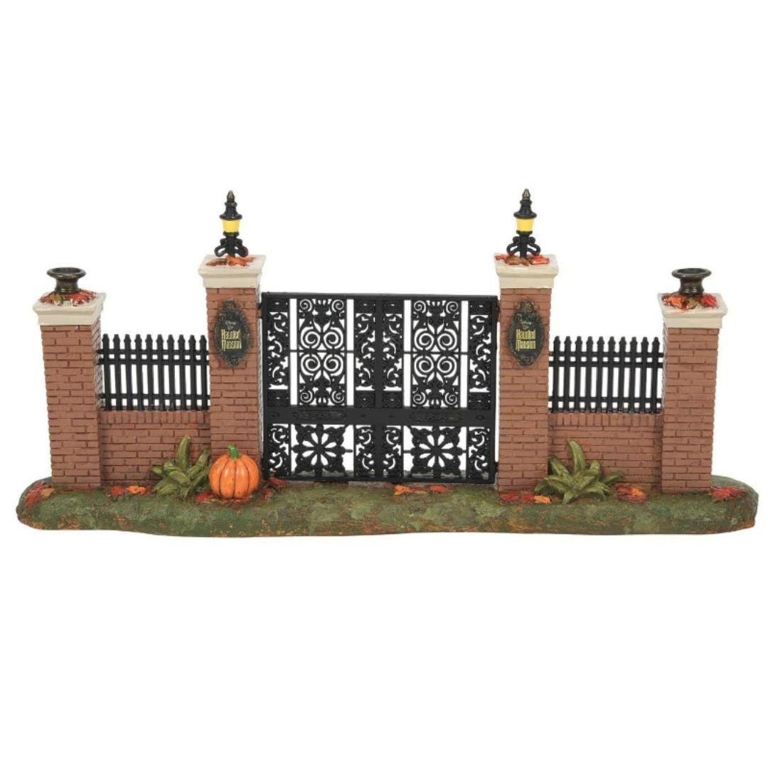 Haunted Mansion Gate Department 56 Disney Village - RetroFestive.ca