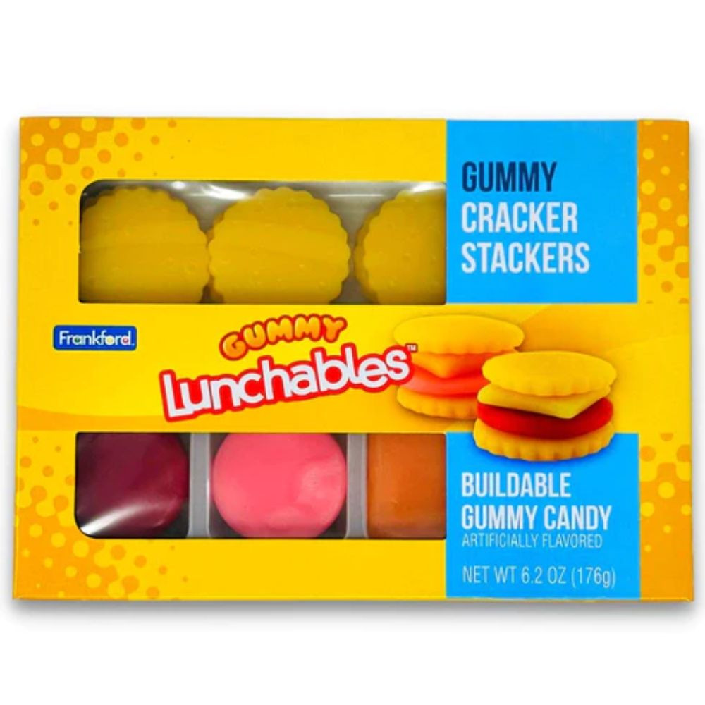 Kraft Lunchables Gummy Cracker Stackers Candy Set - RetroFestive.ca