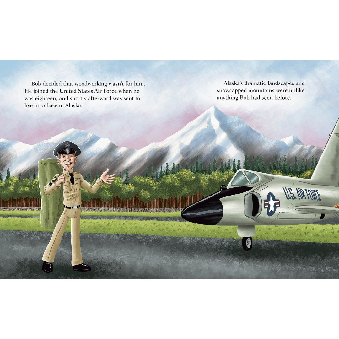 Bob Ross Biography Little Golden Book - RetroFestive.ca